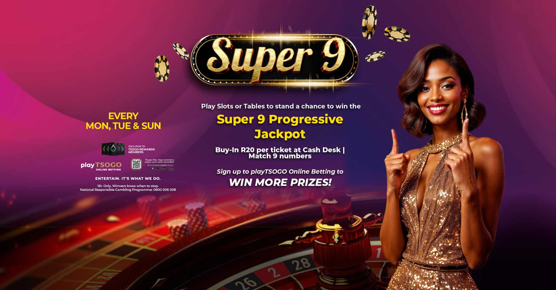 Super 9 Promotions - Goldfields Casino